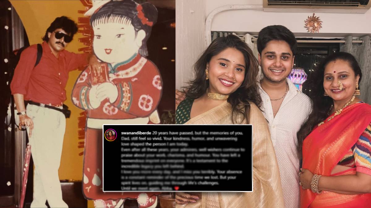 laxmikant berde daughter swanandi berde share emotional post for father ...