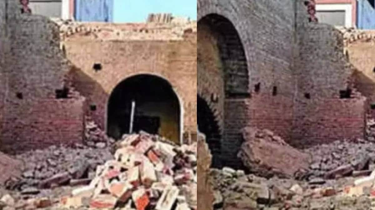 Agra Mubarak Manzil News Aurangzebs Haveli in Uttar Pradeshs Agra demolished by builder ...