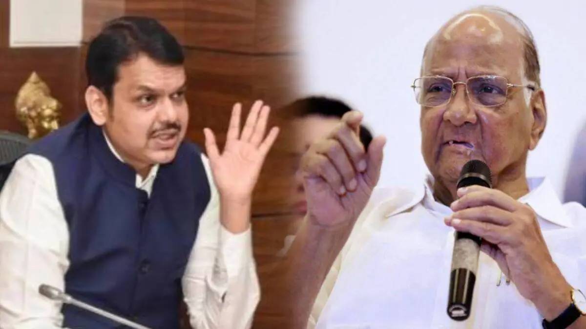 Devendra Fadnavis Reacts on Sharad Pawar Appreciated RSS BJP NCP-SP closeness