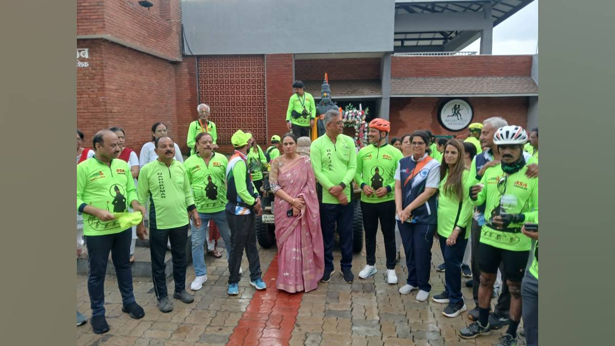 Nashik Cyclist Foundation began 360 km environmental conservation ride ...