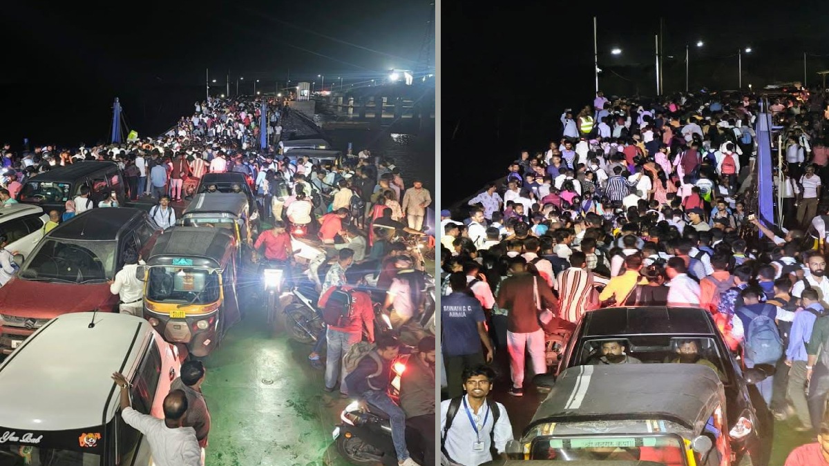 Use of Ro Ro service between Saphale and Virar Palghar news | वाहतूक ...