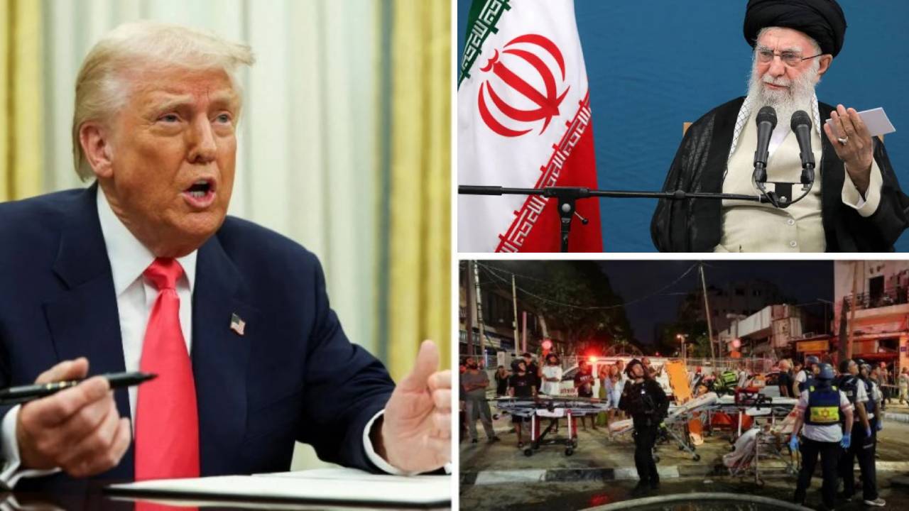 israel iran conflict America formally enters in war Donald Trump calls for Iran s unconditional ...