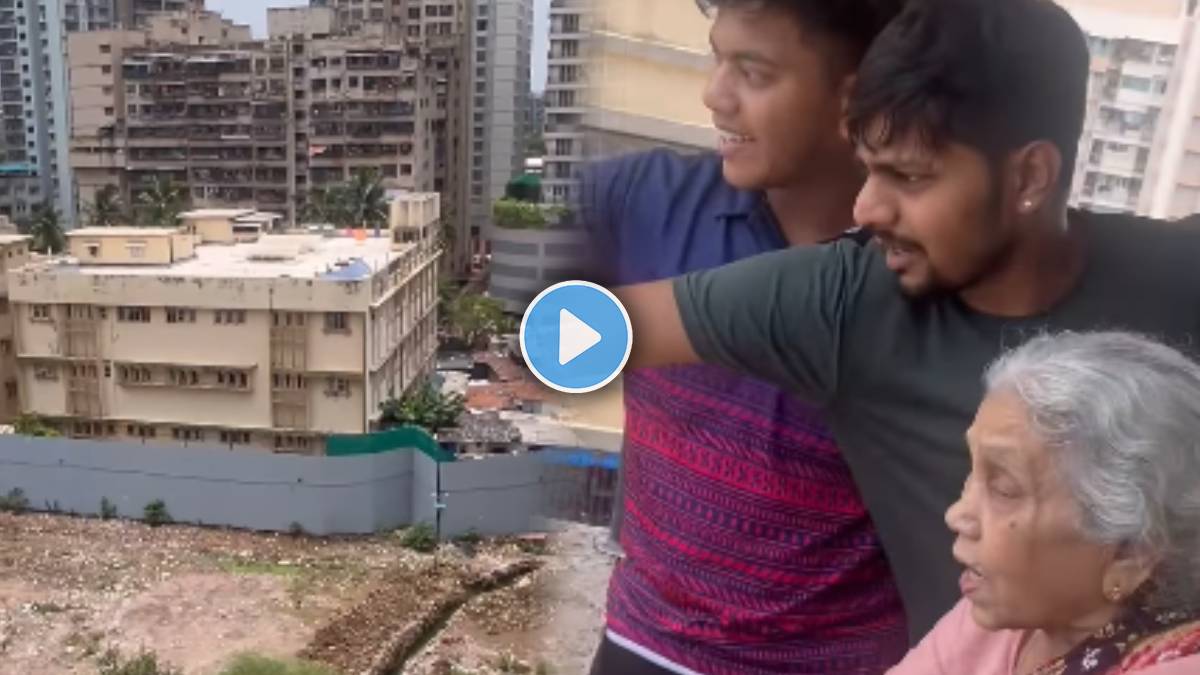 Viral video : how they marked their home in collapsed chawl | जिथे जन्म ...