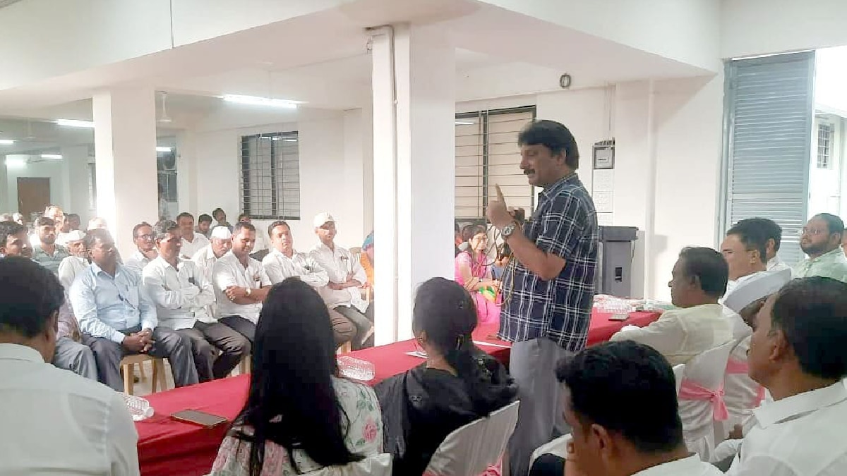 Nitin Patil statement to strengthen the NCP organization in Satara ...