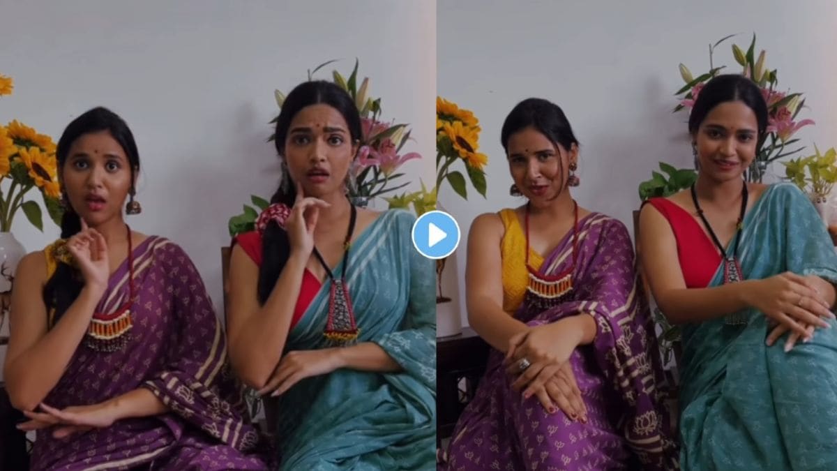 Vallari Viraj and Aalapini Dance Video: Navri Mile Hitlerla fame ...