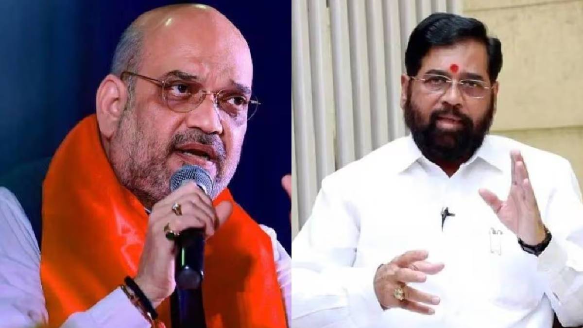DCM Eknath Shinde Delhi Visit News and Why did Eknath Shinde meet Amit Shah The big reason was ...
