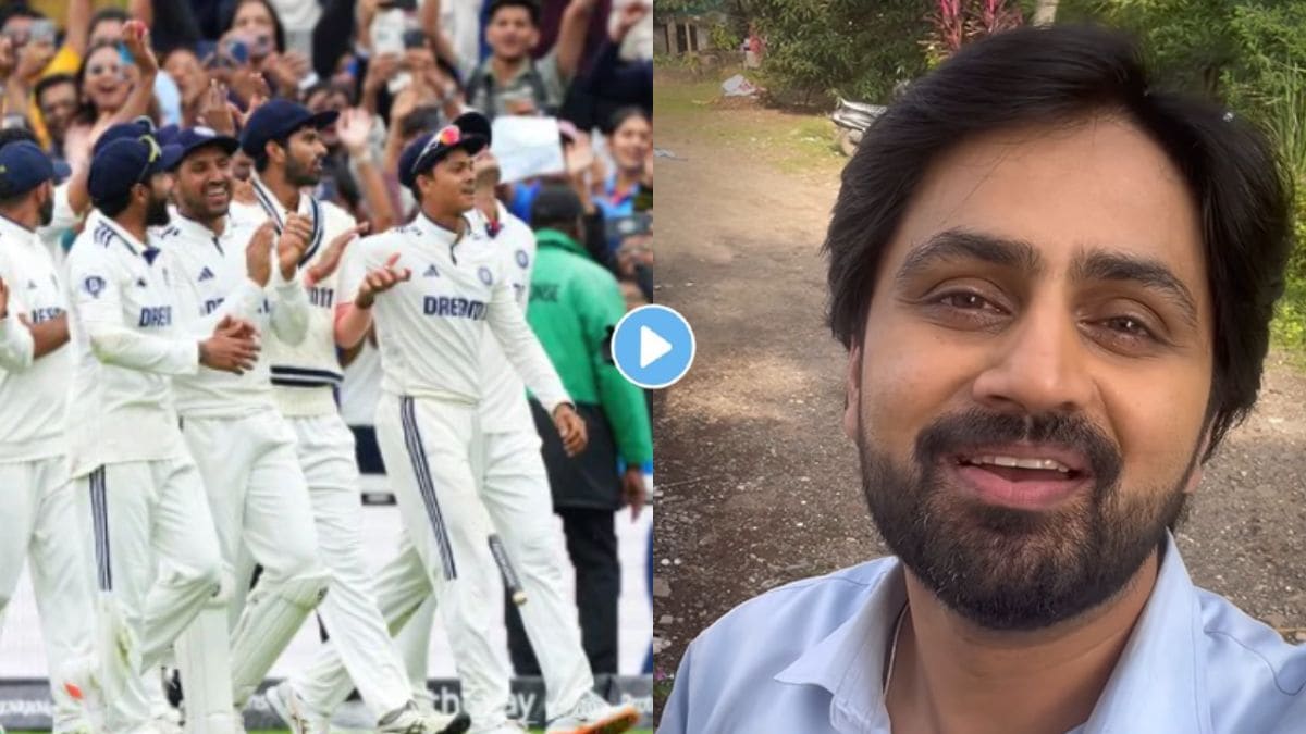 Shashank Ketkar expressed happiness after the Indian team won oval test ...
