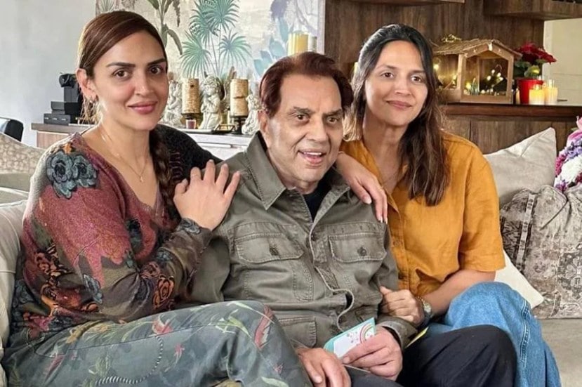 Dharmendra Deol Family Full Details Suna Javai Information Entire ...