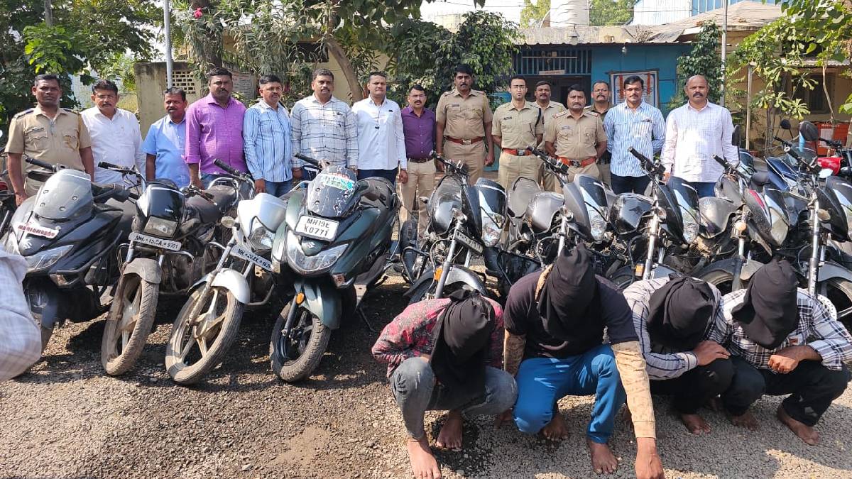 Malegaon Crime : मालेगाव पोलिसांकडून टकल्या गँगचा पर्दाफाश ; चोरीच्या ...