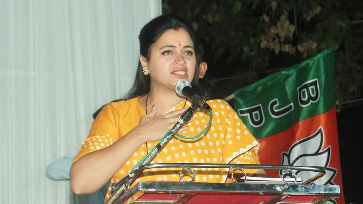 Navneet Rana : “काँग्रेसला मत म्हणजे मुस्लिमांना मत”, नवनीत राणांचं ...