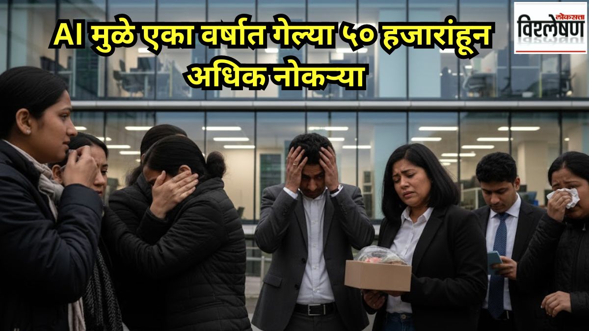 टेक इंडस्ट्रीवर ले ऑफचे संकट; AIमुळे एका वर्षात गेल्या ५५ हजार जणांच्या ...
