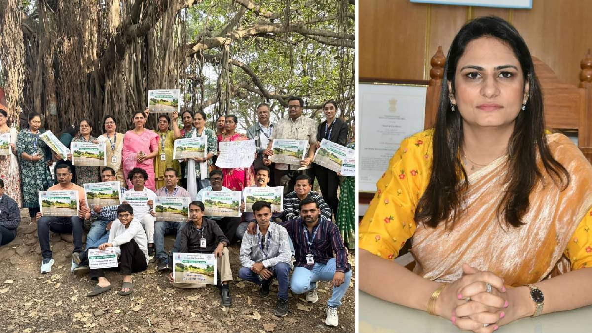 Tapovan Tree Cutting : वृक्षप्रेमी तपोवनातील झाडे तोडू न देण्यावर ठाम ...