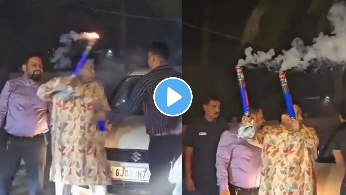 वाढदिवस आहे की दिवाळी? मुलाच्या वाढदिवसासाठी रस्त्यावरच्या गाड्या ...