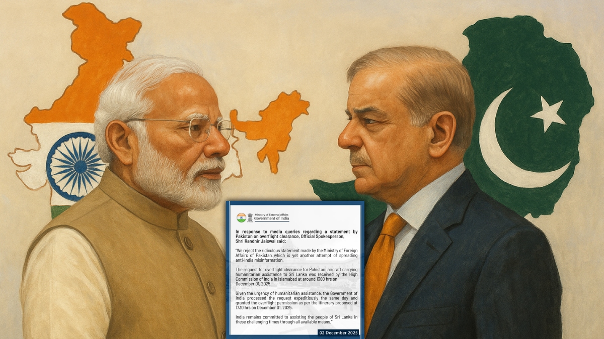 Ind-Pak Controversy: “हास्यास्पद”, भारतानं पाकिस्तानला ‘त्या’ आरोपावरून सुनावलं; पुराव्यादाखल ...