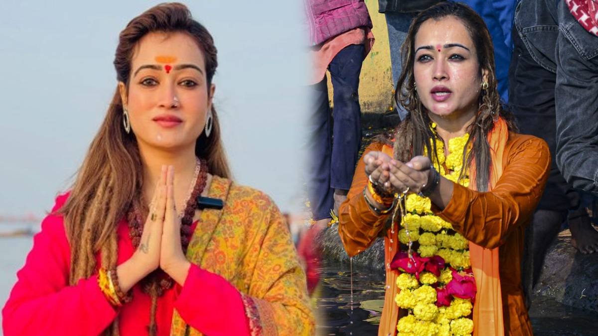 महाकुंभमधील व्हायरल साध्वी हर्षा रिचारियाचं सनातन धर्माविषयी विधान ...