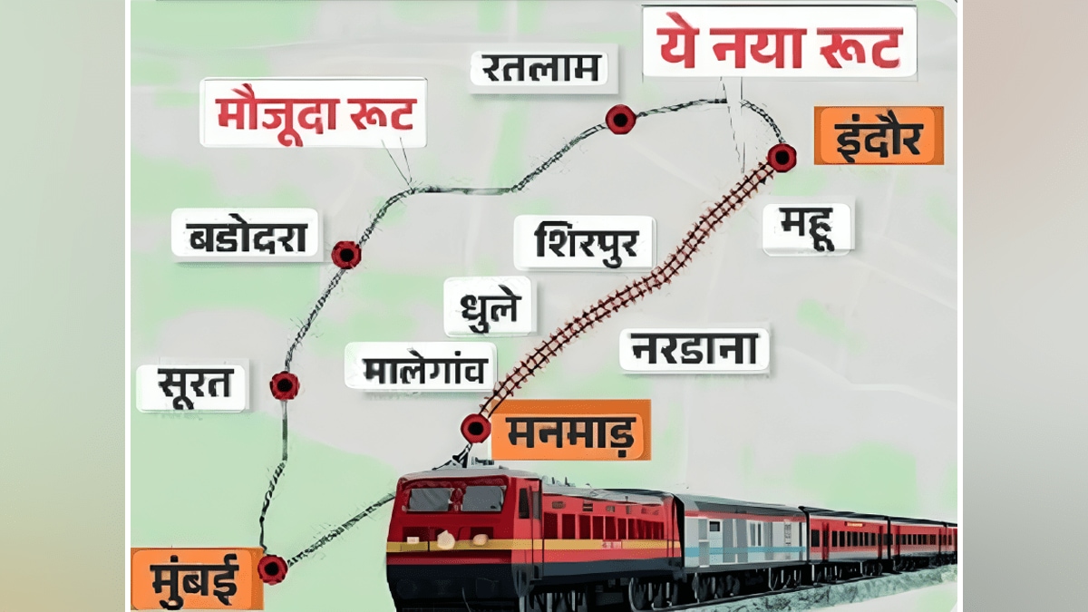 Central Railway: आनंद वार्ता! मनमाड–इंदूर रेल्वे प्रकल्पासाठी थेट ...