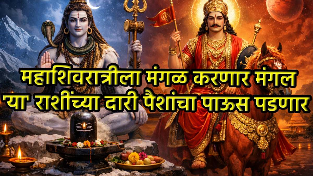 महाशिवरात्रीपासून पैसा तुमच्या घरी अखंड वास करणार! मंगळाचे नक्षत्र ...