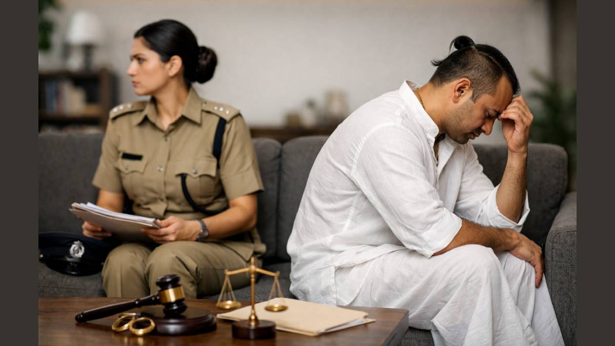 पत्नीचं पोलीस होण्याचं स्वप्न पूर्ण केलं; अधिकारी होताच महिलेनं पतीला ...