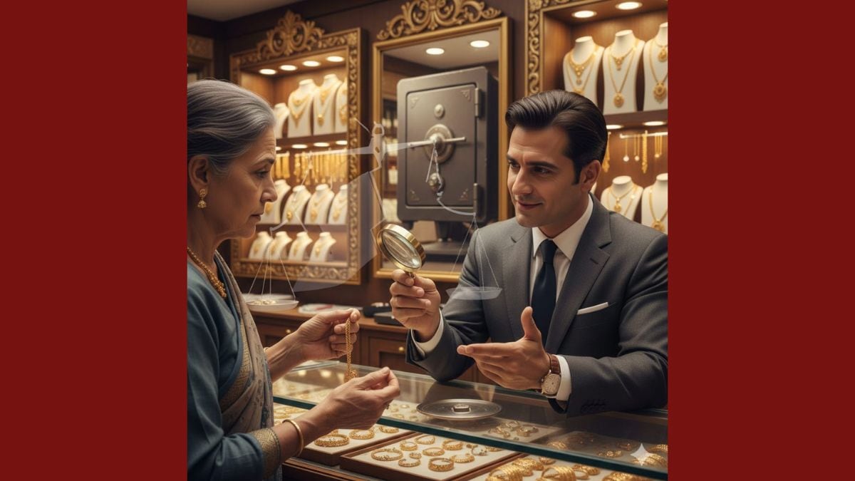 सोन्याच्या दागिन्यांची विक्री… सराफा व्यवसायिक अशी करतात लूट… ग्राहक ...