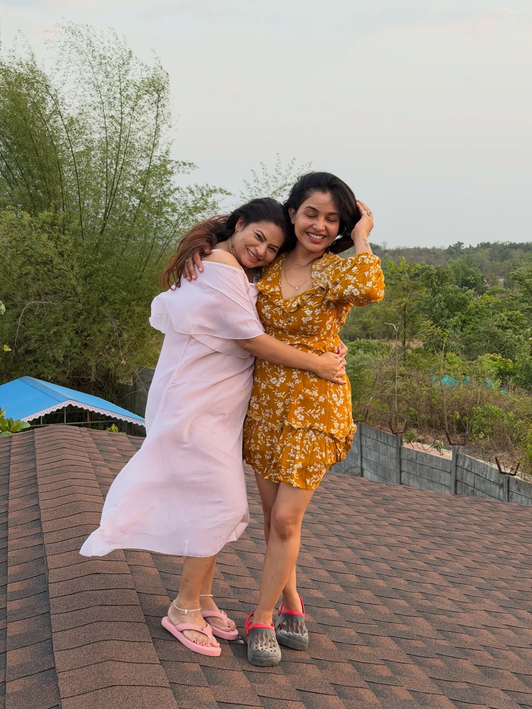 Marathi Celebrities Megha Dhade Shubhangi Atre New Photoshoot One Piece ...
