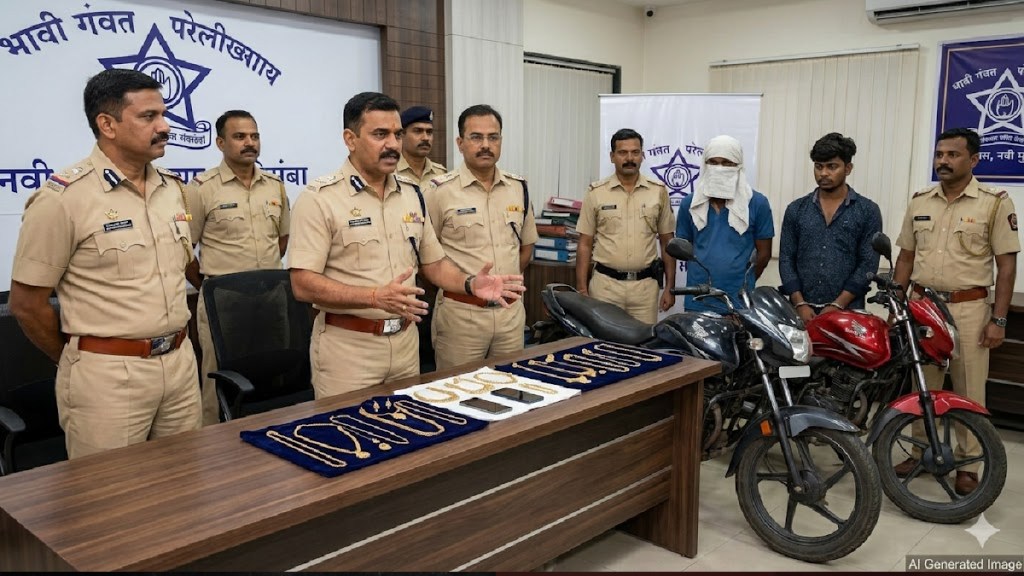 Navi Mumbai Crime: Rabale Police Arrest Irani Gang for Chain Snatching ...