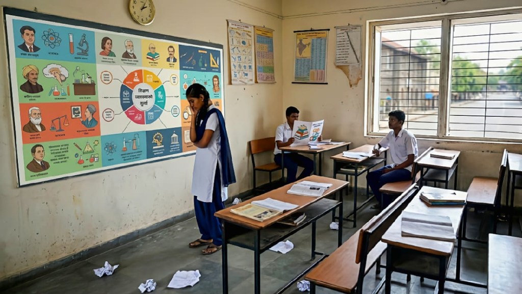 Maharashtra Teachers Protest Pune | १० हजार शिक्षक अतिरिक्त होणार ...