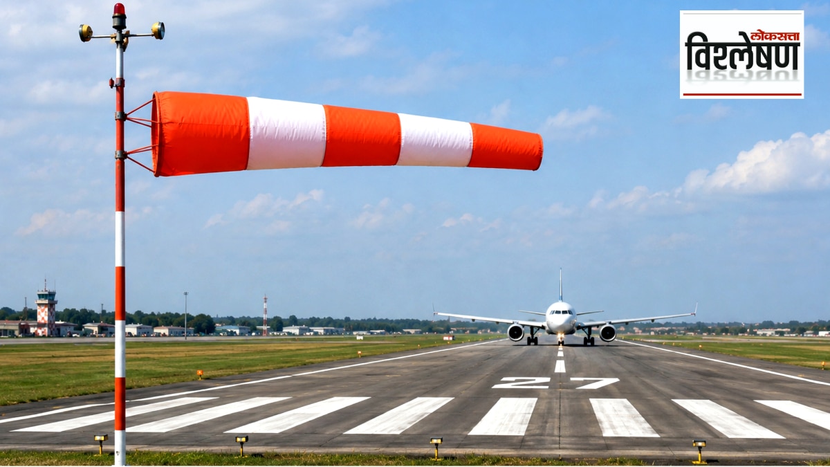 What is Airport Windsock | काय असते विमानतळावरील ‘विंडसॉक’ पिशवी? जाणून ...