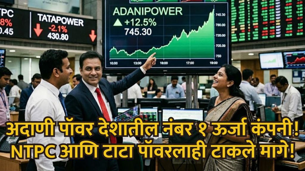 Adani Power Share Price: अदाणी पॉवरने NTPC ला मागे टाकले; बनली सर्वात ...