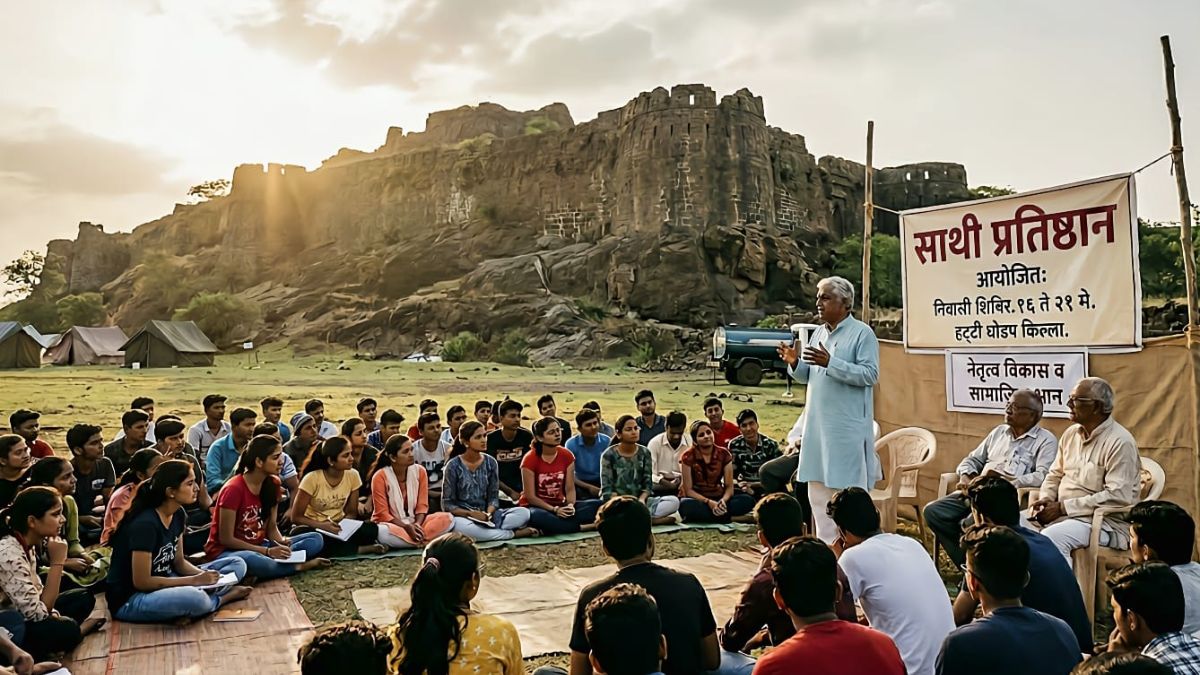 गड-किल्ल्यांच्या सानिध्यात भरणार विचारांची शाळा; ‘साथी प्रतिष्ठान’तर्फे ...