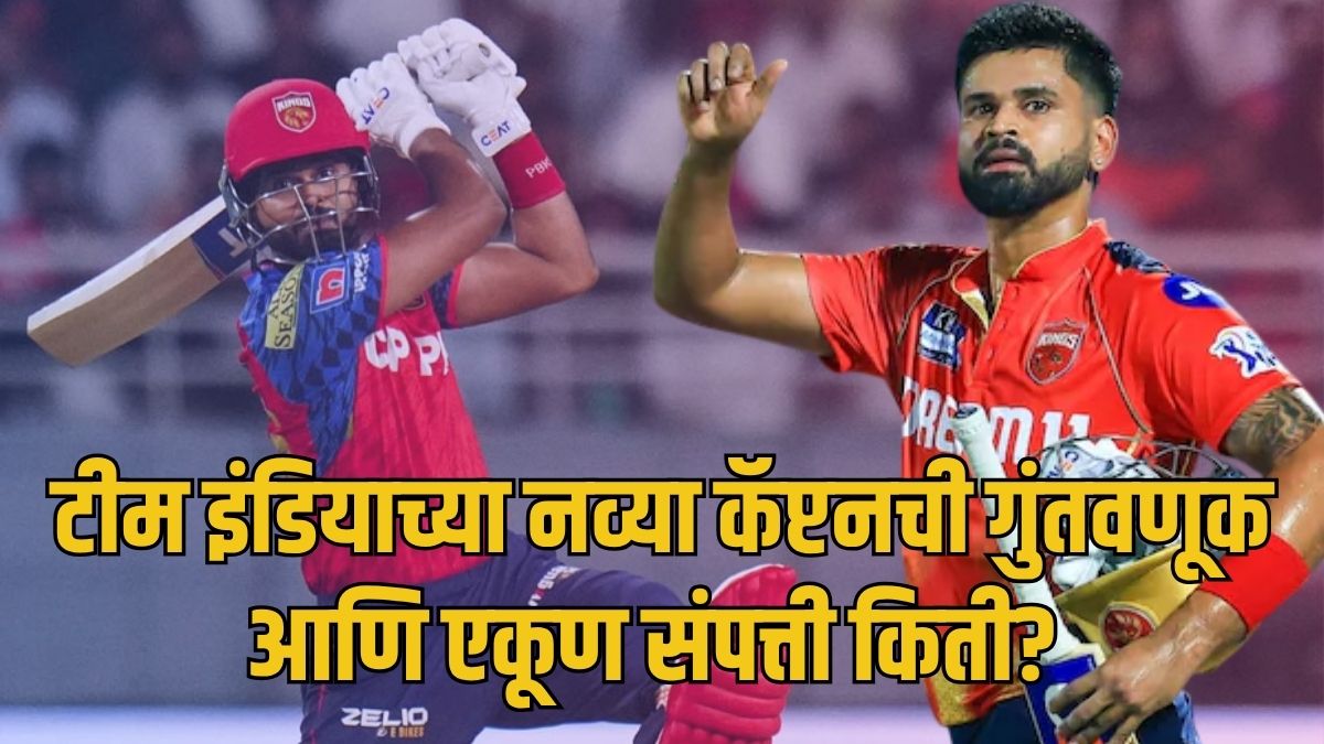 Shreyas Iyer Net Worth 2026: संपत्ती, पगार आणि गुंतवणूक
